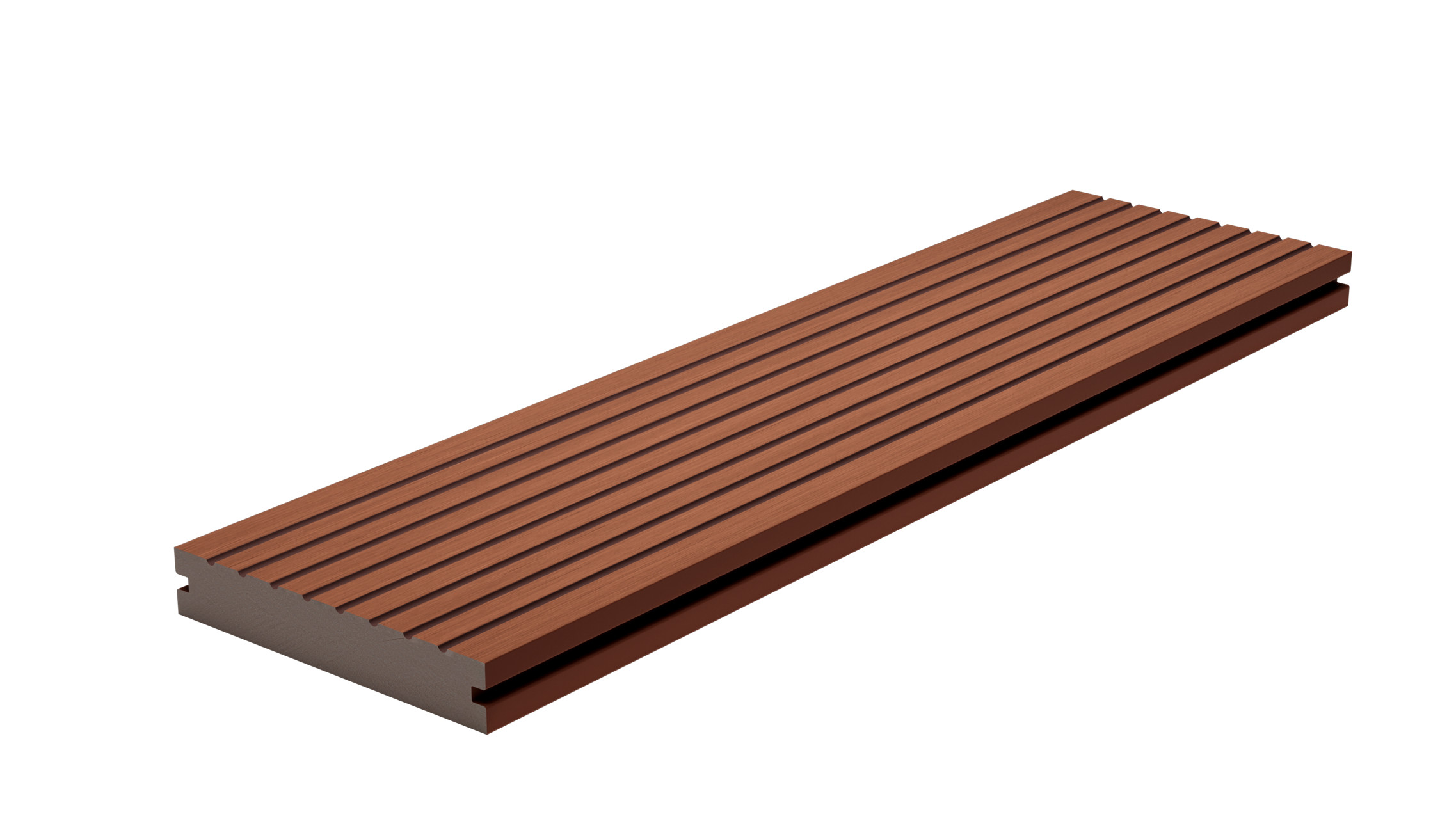 3D Deep Embossed WPC Floor Decking Outdoor Panel 140 X 23MM Composite Board