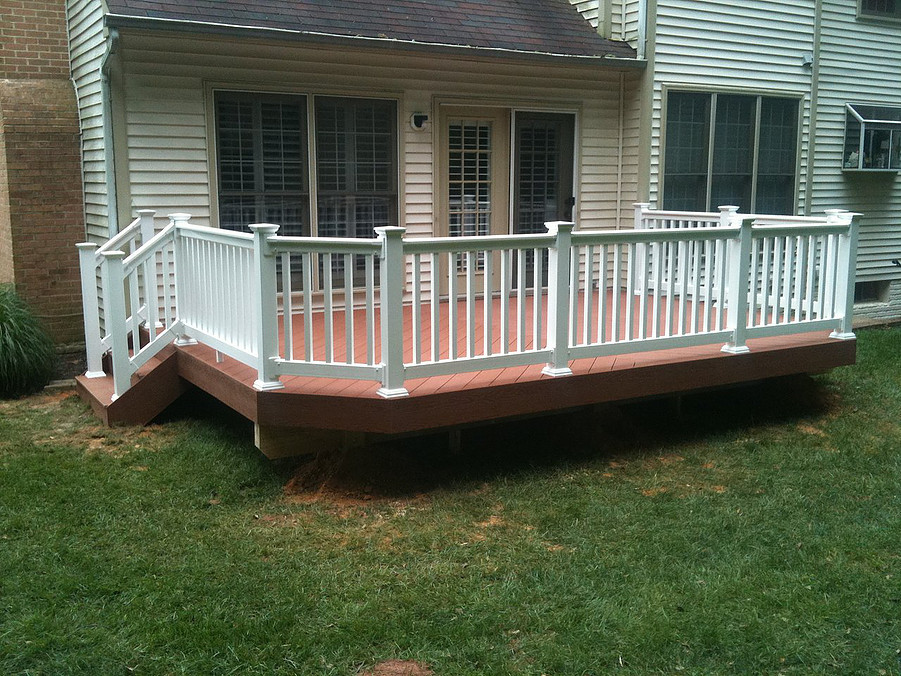 Natural Wood Texture WPC Composite Patio Flooring Plastic Deck Flooring ...