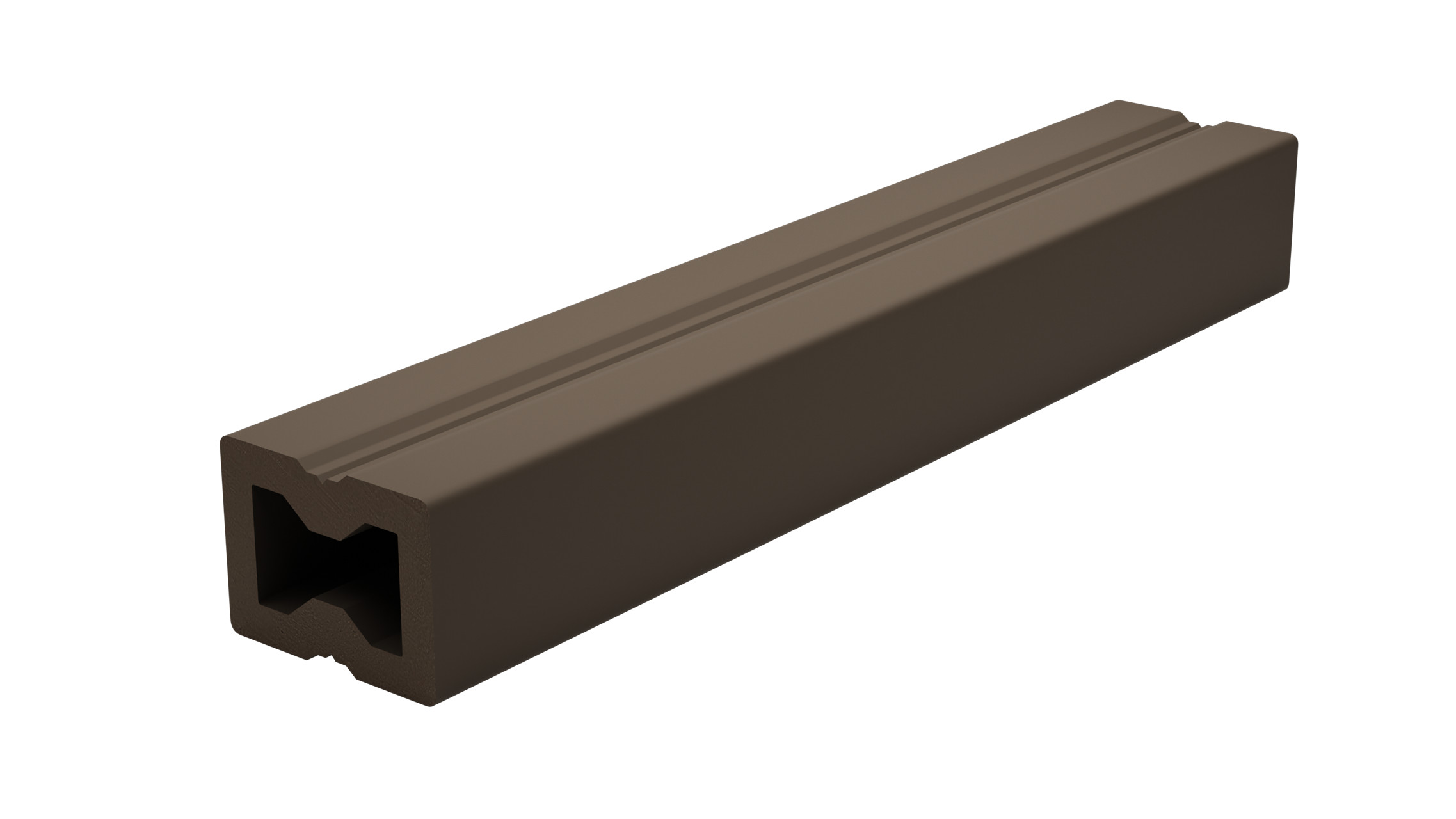 40 X 30 Composite Decking Joist 4m Wood Plastic Composite Flooring Keel For Installation